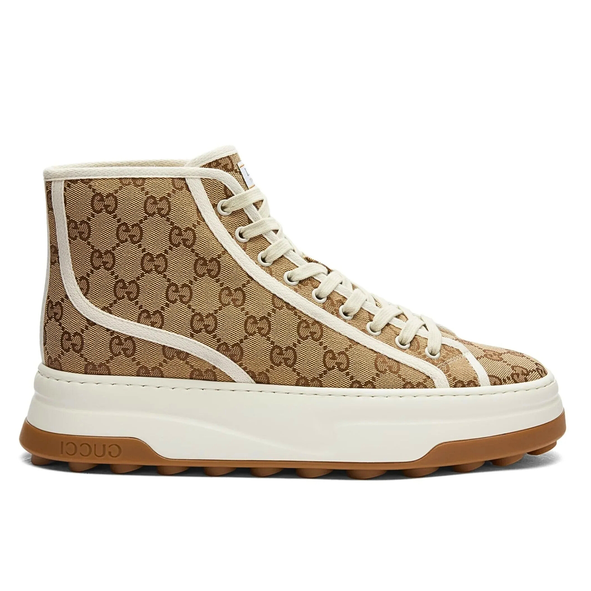 Gucci GG High « Beige blanc » – Spadri Tunisie